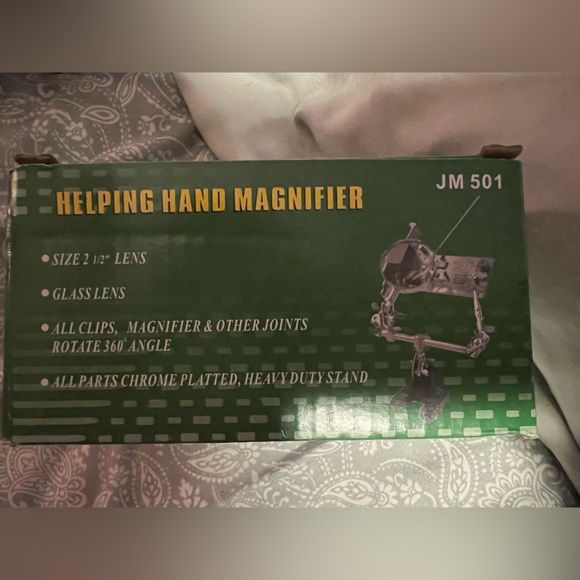 Helping Hand Magnifier | Office | Vintage Helping Hand Magnifier | Poshmark